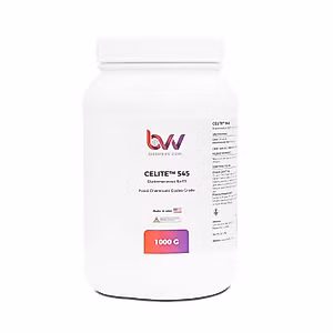 BVV Celite 545 Diatomaceous Earth (Food Codex Grade) 4.5 Micron-1000 Grams