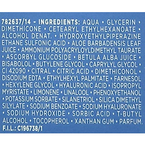 L'Oreal Paris Skincare Hydra Genius Daily Liquid Care Oil-Free Face Moisturizer for Normal to Dry Skin, Hyaluronic Acid Moisturizer for Face with Aloe Water and Hyaluronic Acid, 3.04 fl. oz.