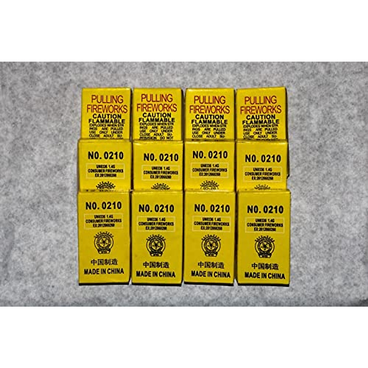 144pieces-in-line Pull String Perimeter Alarms Dominator Boo-Traps Bigger Bang MPNPS144