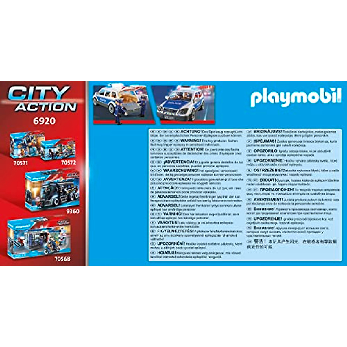 Playmobil Police Emergency Vehicle