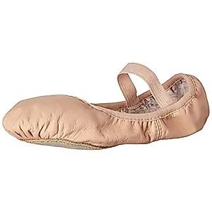 Bloch Women's Dance Belle Full-Sole Leather Ballet Shoe/Slipper, Pink, 3 C US