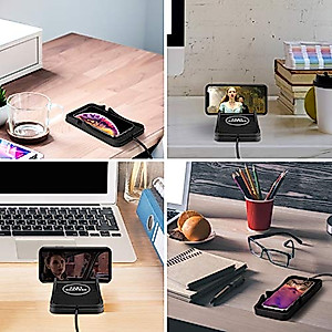 Wireless Charging Pad for Car 15W 10W 7.5W Qi Fast Wireless Car Charger Pad Car Phone Holder Wireless Charger Mount for iPhone 14 13 12 Pro Max 11 8 Plus X XR Xs Samsung S21 S20 S10 S9 Note 9 LG