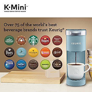 K-Mini® Single Serve Coffee Maker, Dreamy Blue