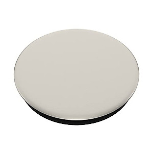 Beige Nude Light White Brown Simple Color Natural Design PopSockets Swappable PopGrip