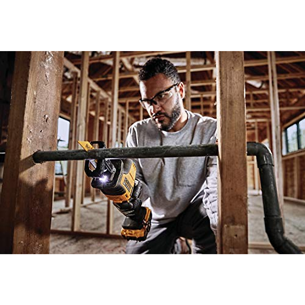 DEWALT ATOMIC 20V MAX* Reciprocating Saw, One-Handed, Cordless, Tool Only (DCS369B)