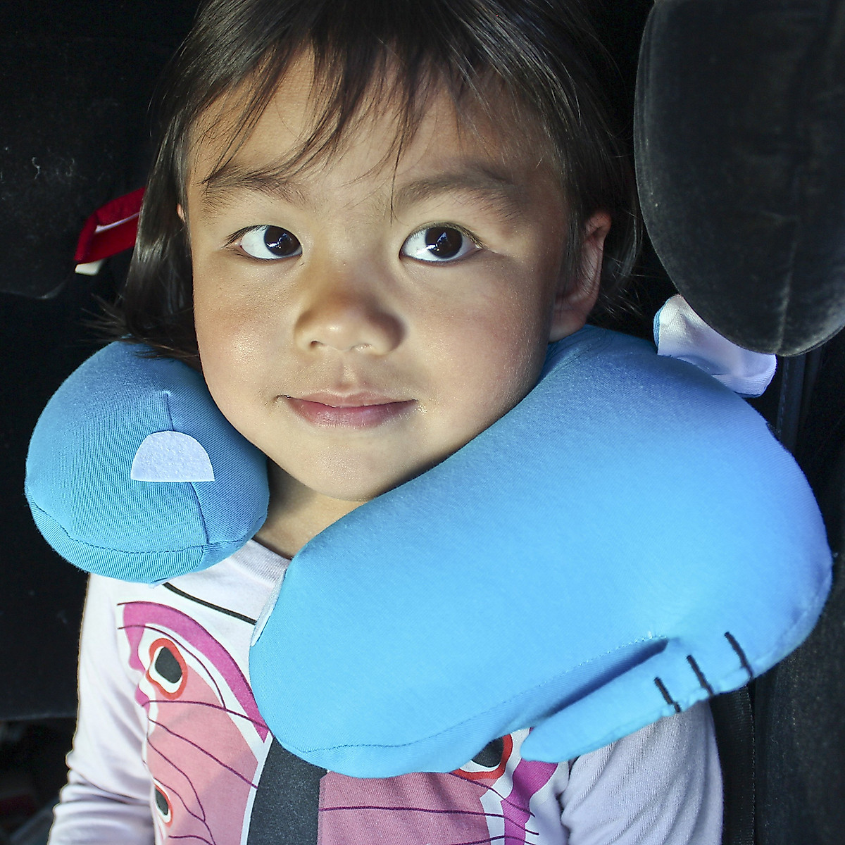 MoomooBaby Kid's Carseat Neck Support - Toddler Car Seat Travel Head Support