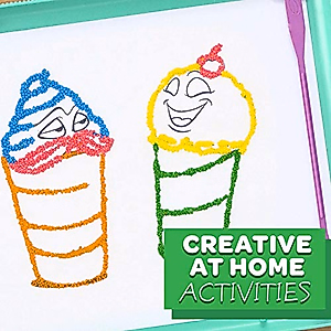 Crayola Sprinkle Art Shaker, Rainbow Arts and Crafts, Gifts for Girls & Boys, Ages 5, 6, 7, 8