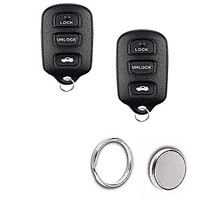 BESTHA 2 Key Fob Replacement GQ43VT14T for Toyota Camry 2002 2003 2004 2005 2006 Toyota Solara 2002 2003 Keyless Entry Remote Control