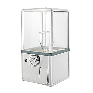 Commercial Bulk Vending Machine, Candy Gumball Toy Bubble Capsule Gum Machine Bank, Coin Gumball Dispenser Machine for Gift, for Game Stores and Retail Stores
