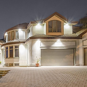 Feit Electric PAR38 LED Light Bulb, 325W Equivalent, Outdoor Flood Light Bulb, Non Dimmable, 13 Year Life, 5000 Lumens, 5000k Daylight, E26 Base, Damp Rated, High Lumen, PAR38/5000/5K/LED