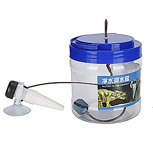 01 Reptile Water Dripper, Accessories Reptile Decor Reptile Watering Dripper for Geckos/Lizards/Chameleons for Pet Home
