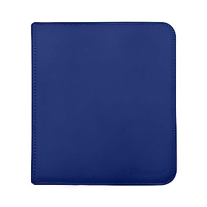 Ultra Pro E-15740 Ultra Pro-12 Pocket Zippered Pro Binder-Blue (Blue)