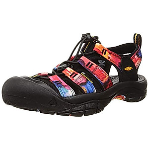 KEEN Women's Newport H2 Closed Toe Water Sandals, New York at Night, 5.5