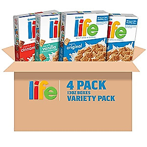 Quaker Life Breakfast Cereal, 13 Ounce (Pack of 4)
