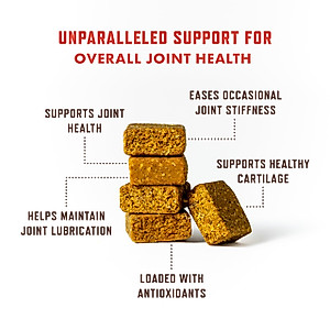 Rocco & Roxie Joint Supplement for Dogs, Glucosamine Hip and Joint Chews, Dog Joint Supplement Large & Small Breed, Senior Dog Vitamins to Support Mobility, Chondroitin, MSM, Dog Health Supplies 90 ct