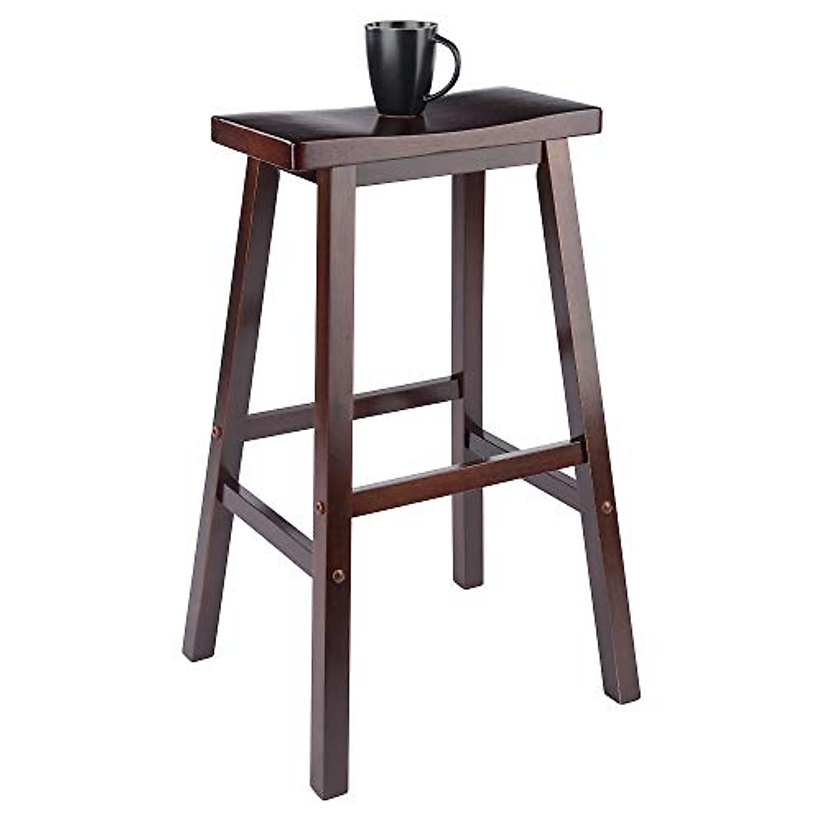 Winsome Satori Bar Stool, 29", Walnut