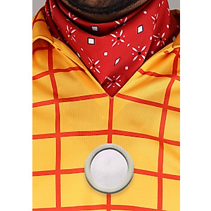 Fun Costumes Disney Plus Size Woody Toy Story Halloween, Adult Deluxe Cowboy Outfit for Men (3X)