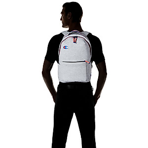 Champion Men's Attribute Laptop Backpack, Light Grey, OS