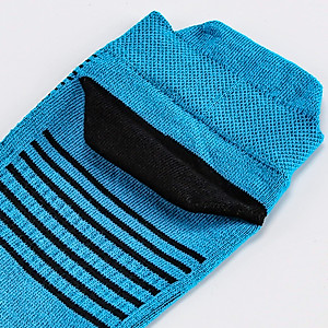 VICUDOUL Toe Socks for Men and Women Five Finger No Show High Performance Athletic Running 3 Pairs