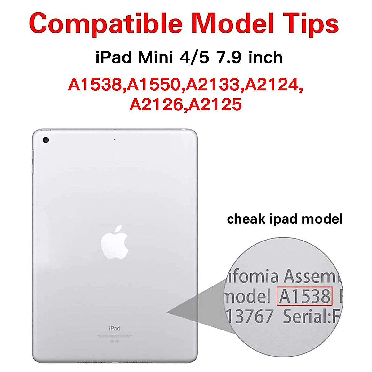 PZOZ Kids Case Compatible for Apple iPad Mini 4 5 7.9 inch, EVA Shockproof Rotate Handle Folding Stand Heavy Duty Protective Cute Boys Girls Cover for 4th Gen 5th Generation (Pink)