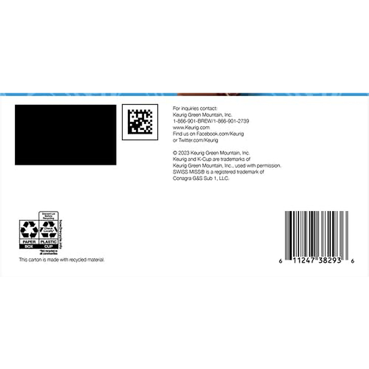 Swiss Miss Milk Chocolate Hot Cocoa Keurig Single-Serve K Cup Pods, 28 Count