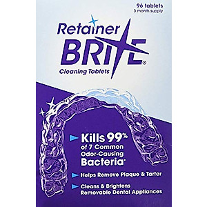 Retainer Brite Retainer brite tablets, 288 tablets (9 month supply) , 288 Count