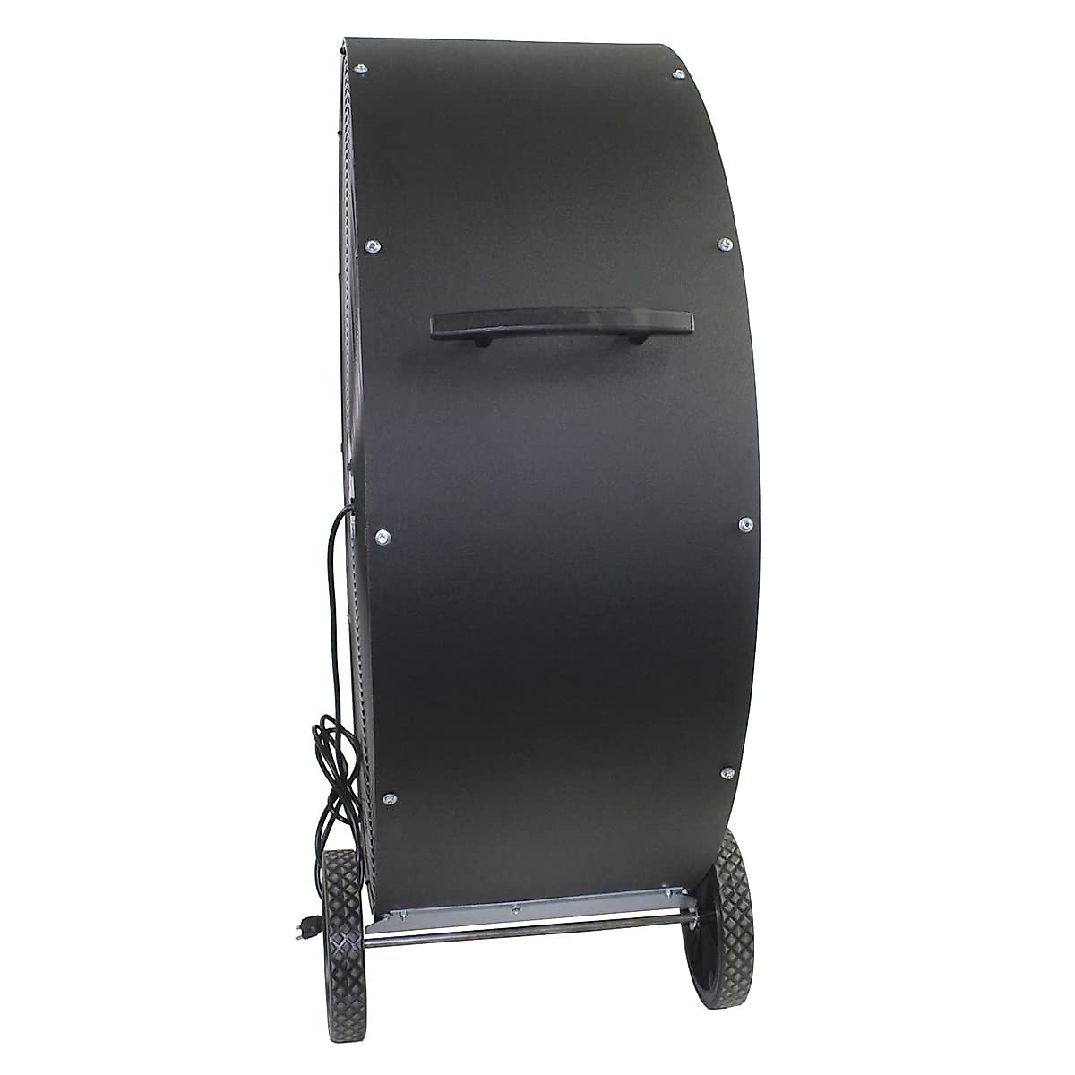 Maxx Air 48" Barrel Fan High Velocity Industrial Belt Drive | Heavy Duty Dent Resistant Metal Design | Best for Commercial, Warehouses, Shops and Garage Use | 18,000 CFM