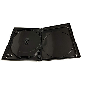 New 1 Official Viva Elite 4 Discs 4K UHD Replacement Case Black 15mm (Pack of 1)