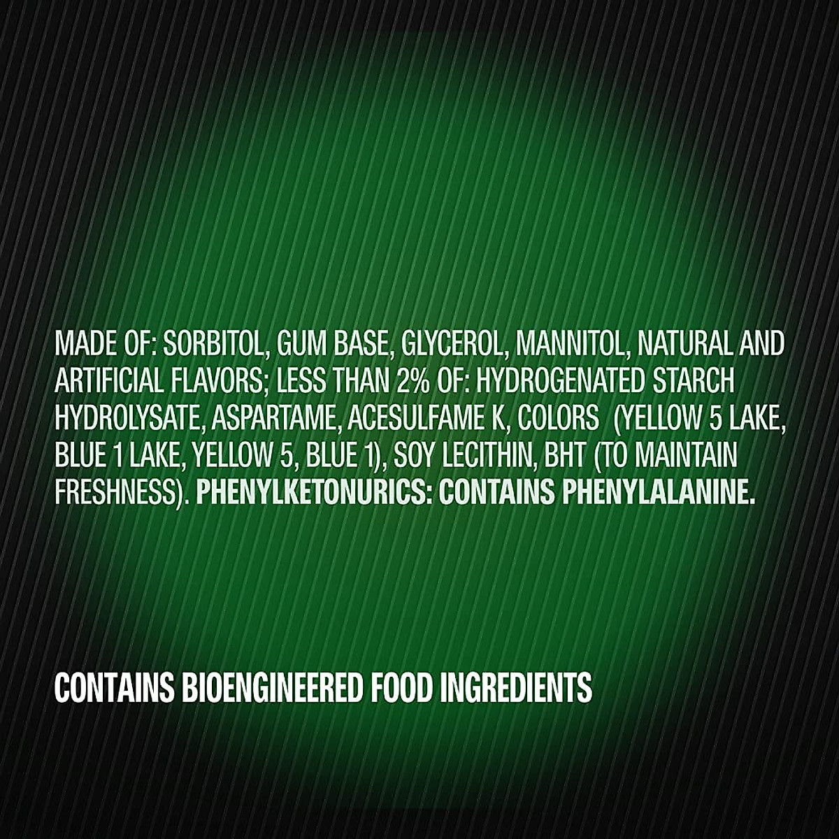 5 Gum Spearmint Rain Sugar Free Chewing Gum Bulk, 15 Stick Box (Pack of 10)