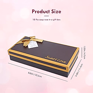 JIALEEY Floral Scented Bath Soap Rose Flower Petals, Plant Essential Oil Rose Soap Set Guest Soap Shaped Petals Best Gifts Ideas for Her Women Teens Girls Mom Birthdays, 18 PCS Pink