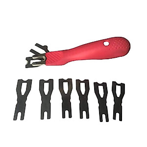 Vinyl Flooring Trimming Skiving Knife With 6 Blades, Vinyl Floor Welding Tool, Vinyl Floor Trimming Knife