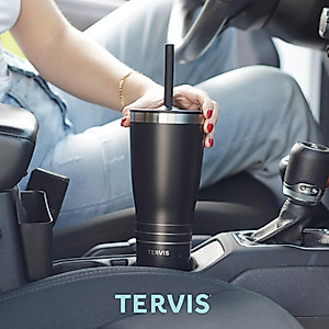 Tervis Traveler Nurse Life - Coffee, Scrubs, and Rubber Gloves Triple Walled Insulated Tumbler Travel Cup Keeps Drinks Cold & Hot, 30oz with Straw Lid, Stainless Steel