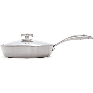 Scanpan CS+ Sauté Pan with Lid, 3 qt, Silver