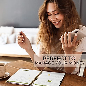 Simplified Monthly Budget Planner - Easy Use 12 Month Financial Organizer with Expense Tracker Notebook - Undated Monthly Money Budgeting Book For 2023 & 2024 That Manages Your Finances Effectively