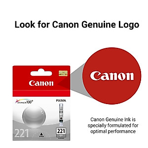 Canon CLI-221 Gray Ink Tank Compatible to MP980, MP990