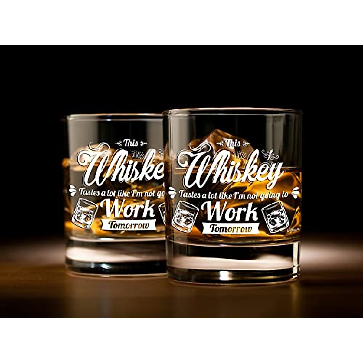 Funny Retirement Gifts for Men Dad Women Mom. 2024 Retirement Whiskey Glass Gift. Retired Glasses for Friend Coworkers Office & Family. Unique Novelty Ideas for Her Nurses Navy Air Force Military Gag