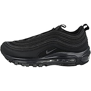 Nike womens Air Max 97 Shoes, Black, Black-dark Grey, 8.5