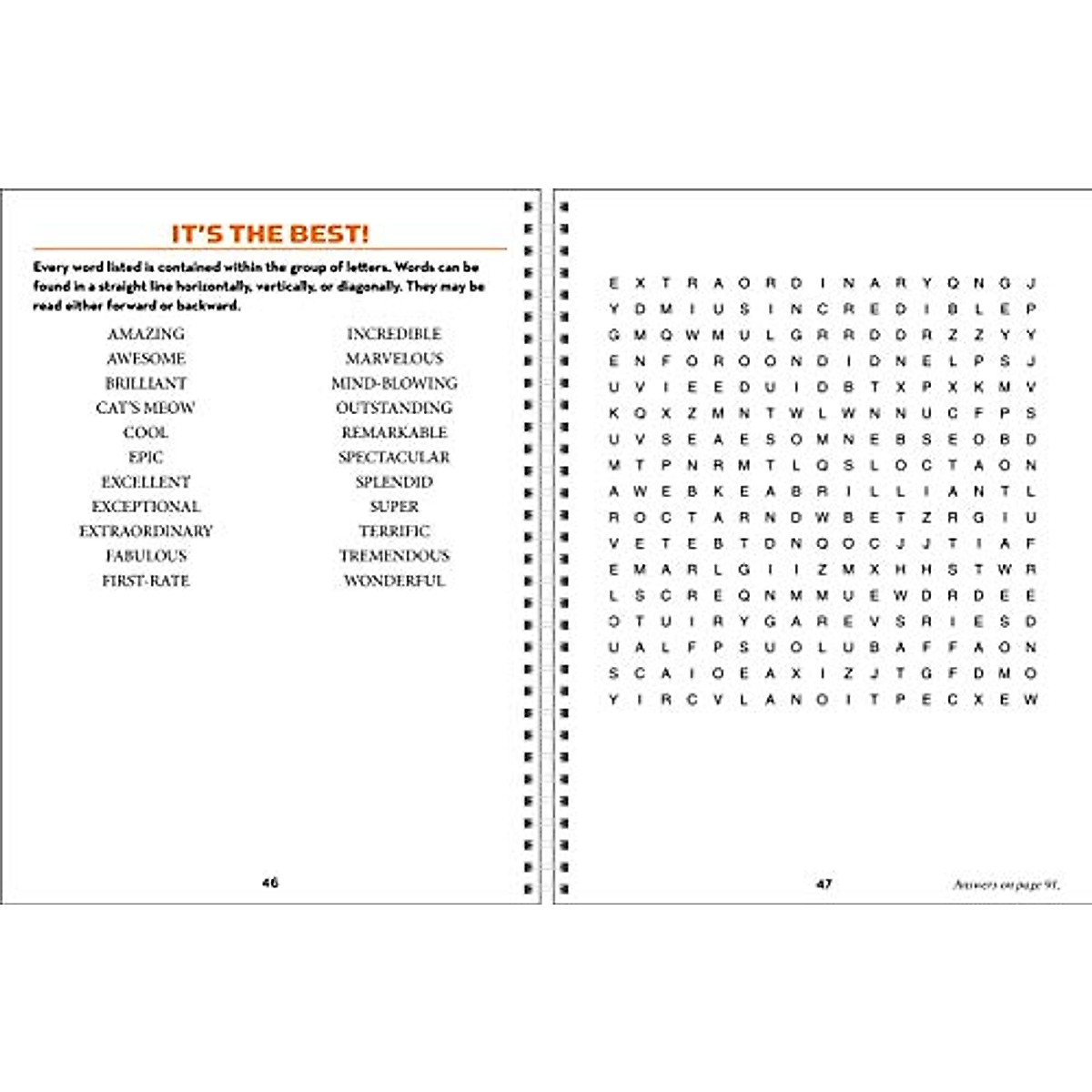 AARP Large Print Word Search