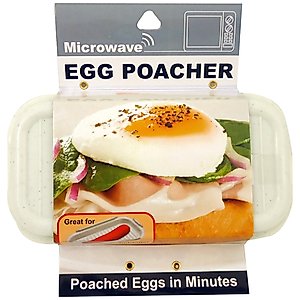 Economy Kitchen Accessory Microwave Egg Poacher