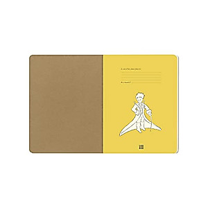 Moleskine Limited Edition Le Petit Prince, Cahier Journal, Plain/Blank & Hard Cover Notebook, Ruled/Lined, Collector's Box, Elephant