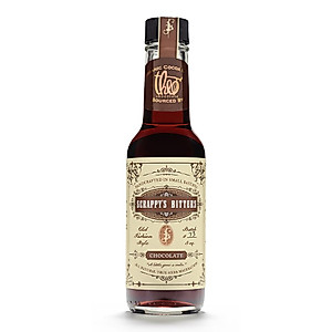 Scrappy's Bitters - Chocolate, 5 oz - Organic Ingredients, Finest Herbs & Zests, No Extracts, Artificial Flavors, Chemicals or Dyes. Made in the USA!