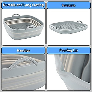 NaiKit's Red 8 IN Reusable Silicone Air Fryer Square Liners for Basket Size 6.5 QT and above. Non-stick, food safe, great instant pot airfryer kitchen accessories