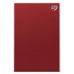 Seagate Backup Plus Portable 4TB External Hard Drive HDD – Red USB 3.0 for PC Laptop and Mac, 1 year MylioCreate, 2 Months Adobe CC Photography (STHP4000403)