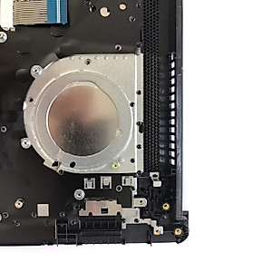 Replacement for HP 14-cm 14T-CM 14Z-CM 14-CK 14-ck 14-cm 14-dg 14q-cs 14q-cy Laptop Upper Case Palmrest Keyboard Assembly Part L23239-001 6070B1306301 Top Cover Black