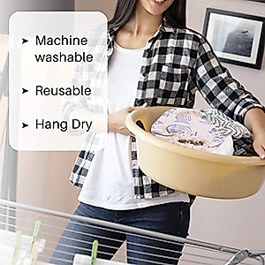 TOGETRUE Plastic Bag Holder, Natural Cotton Grocery Shopping Bag Holder, Cute Fish Pantry Decor (Sky Blue)