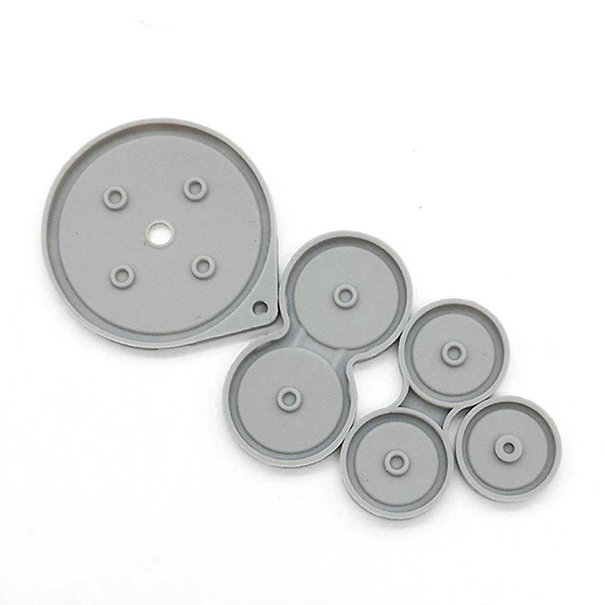 New Silicone Conductive Rubber Pads D-Pad Button for GBA SP （1Set）