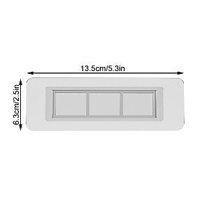 iHave Replacement Adhesive Strip for 2 Cups Toothbrush Holder Wall Mounted, 1 PCS