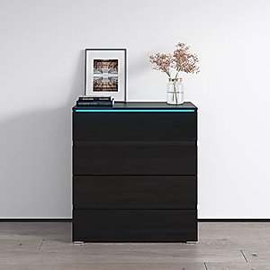 MEBLE FURNITURE & RUGS Euphoria 08 Modern Dresser