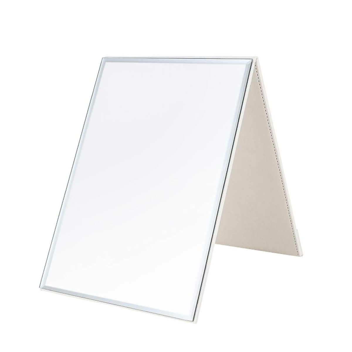Zcooooool Mirror Large Portable Super HD Mirror Makeup Mirror Multi Stand Angle Hand Free/Handheld/Tabletop Foldable Mirror 10X7 Inch
