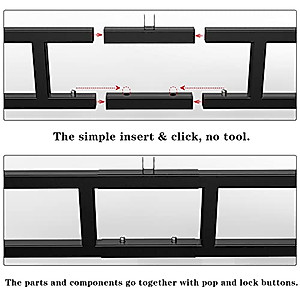 MASTERCANOPY Tool Free Patio Gazebo Screw Free Easy Installation Outdoor Garden Gazebo with Netting Walls (11x11,Khaki)